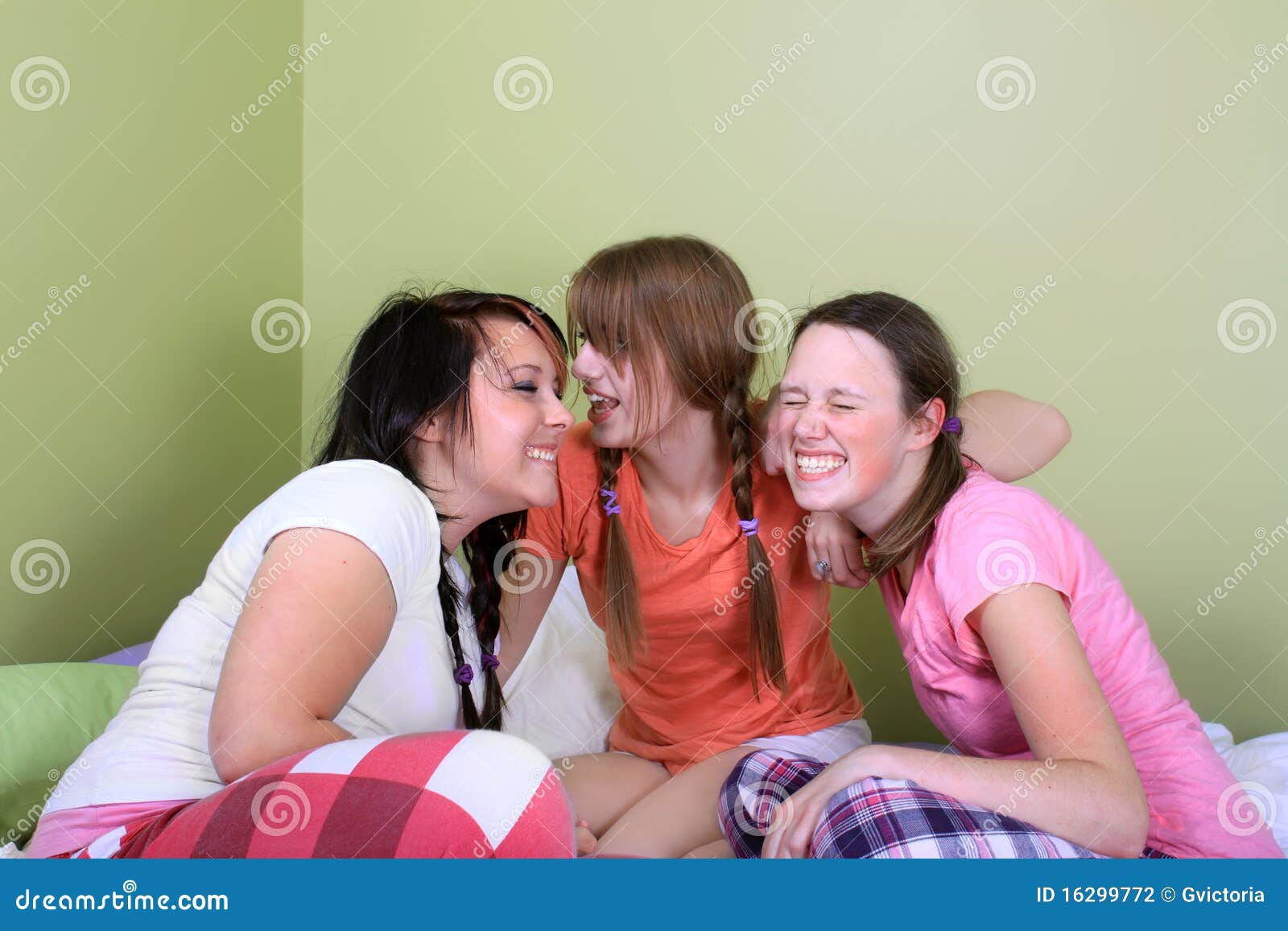 Teens telling secrets stock photo. Image of home, girls - 16299772