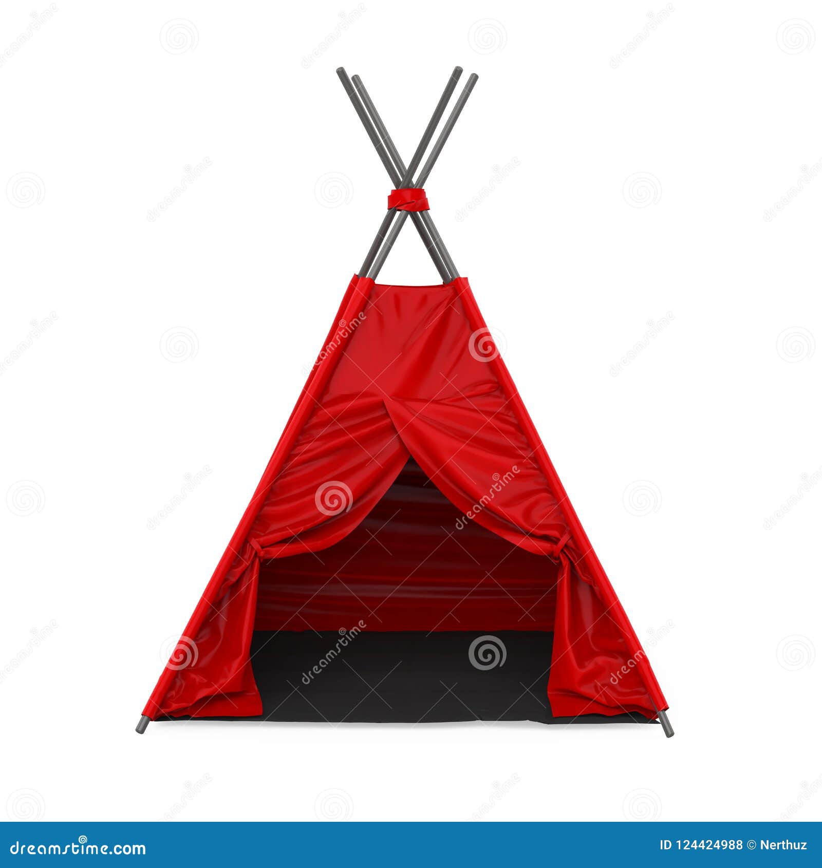 Teepee Tent Isolated stock illustration. Illustration of background ...