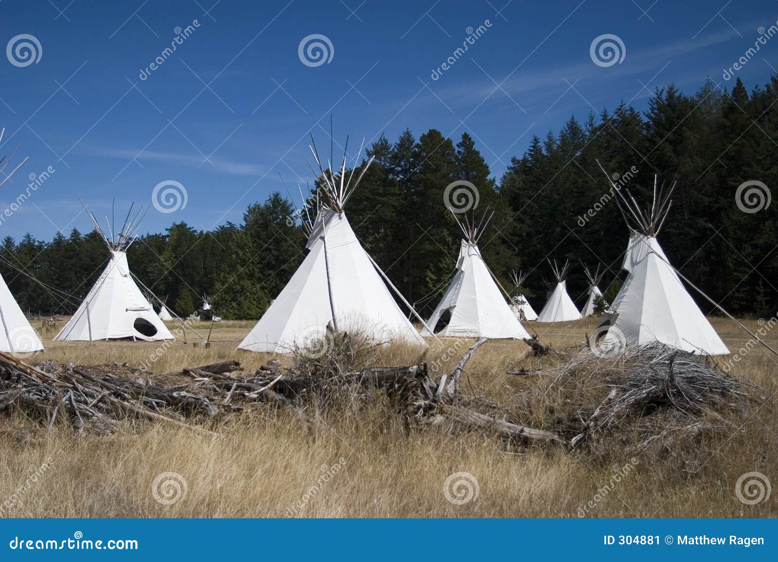 Teepees stock image. Image of shelter, native, teepees - 304881