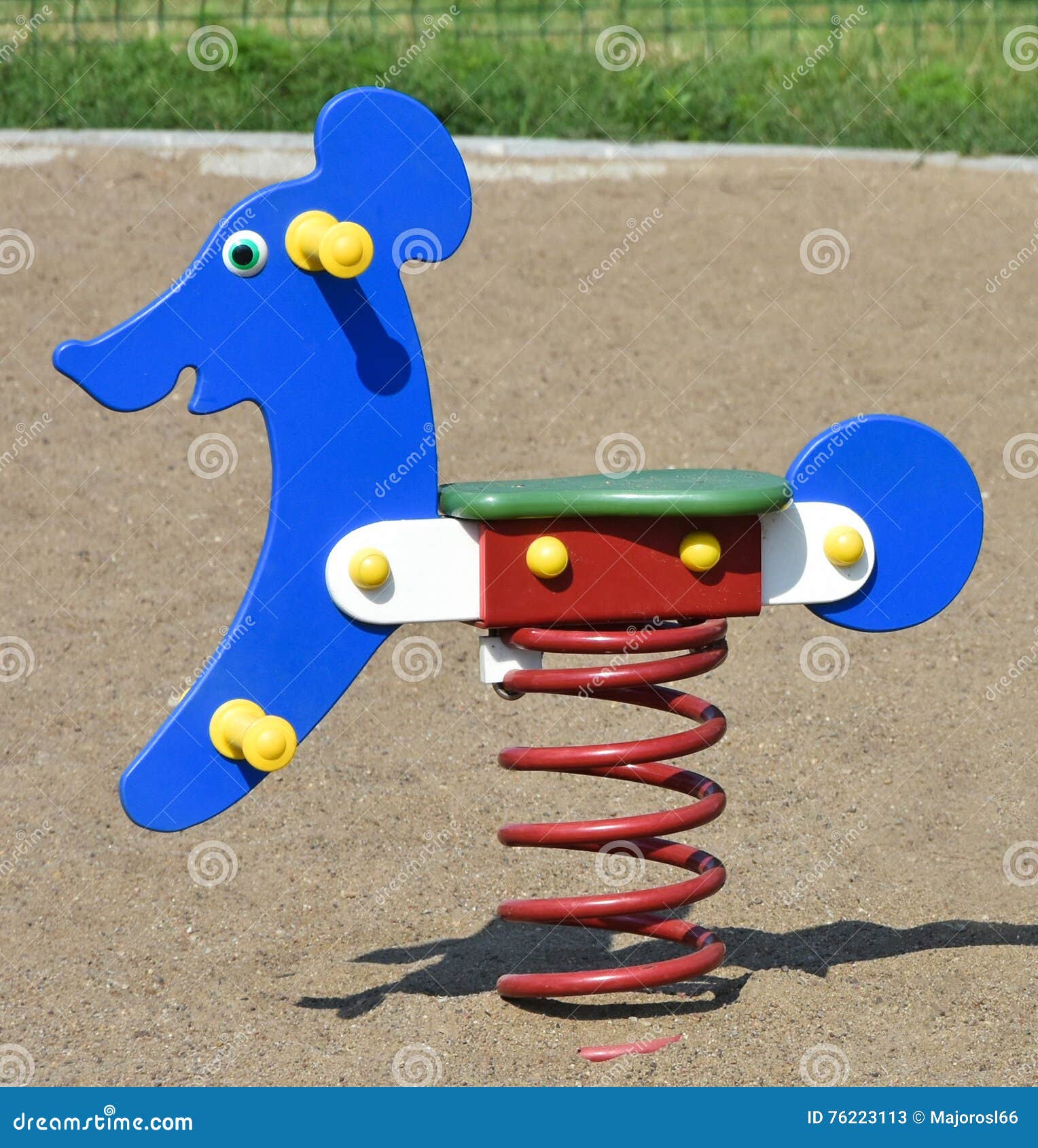 Teeter on the playground stock image. Image of swing - 76223113