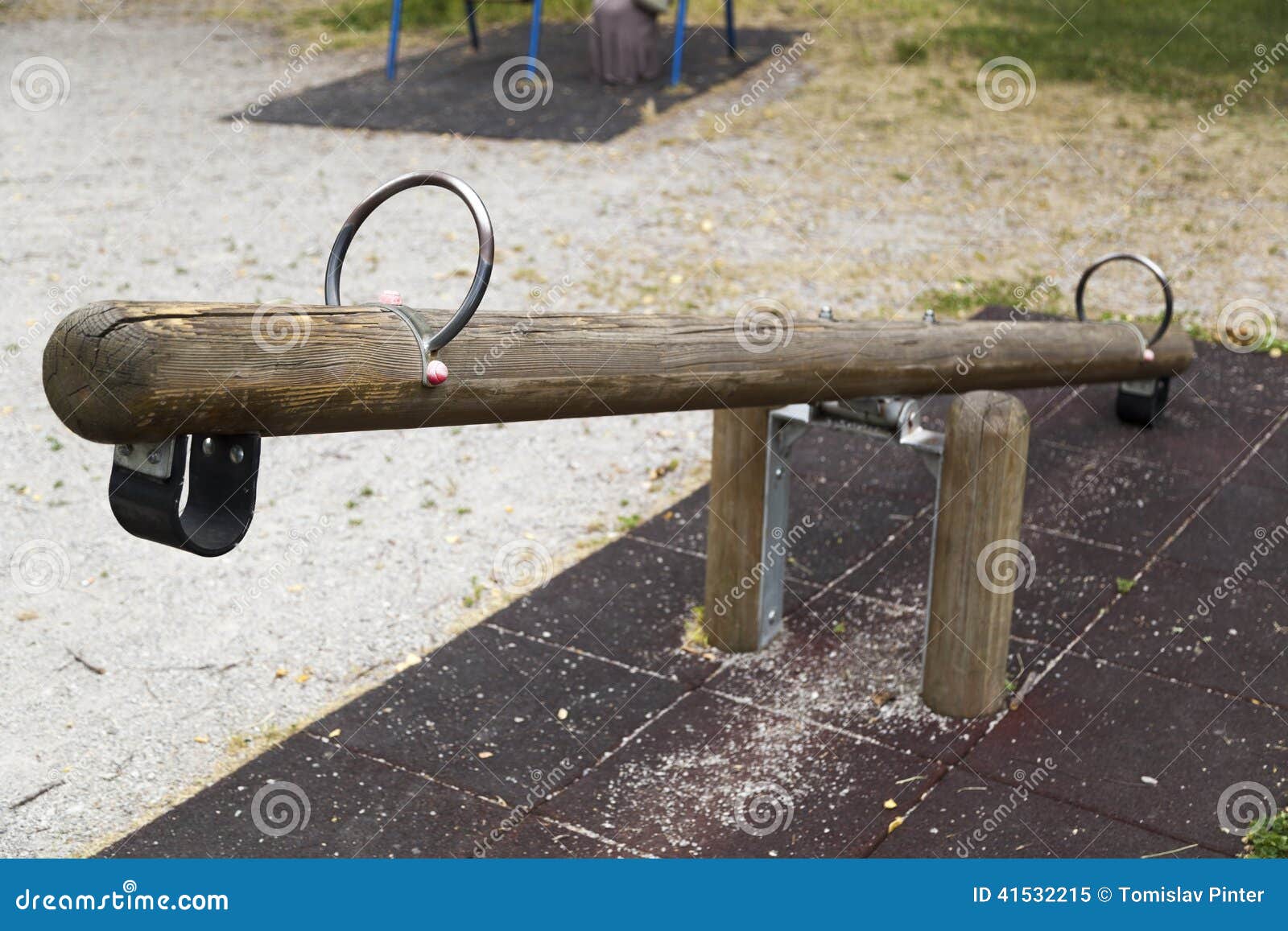 Teeter stock image. Image of wooden, child, childhood - 41532215