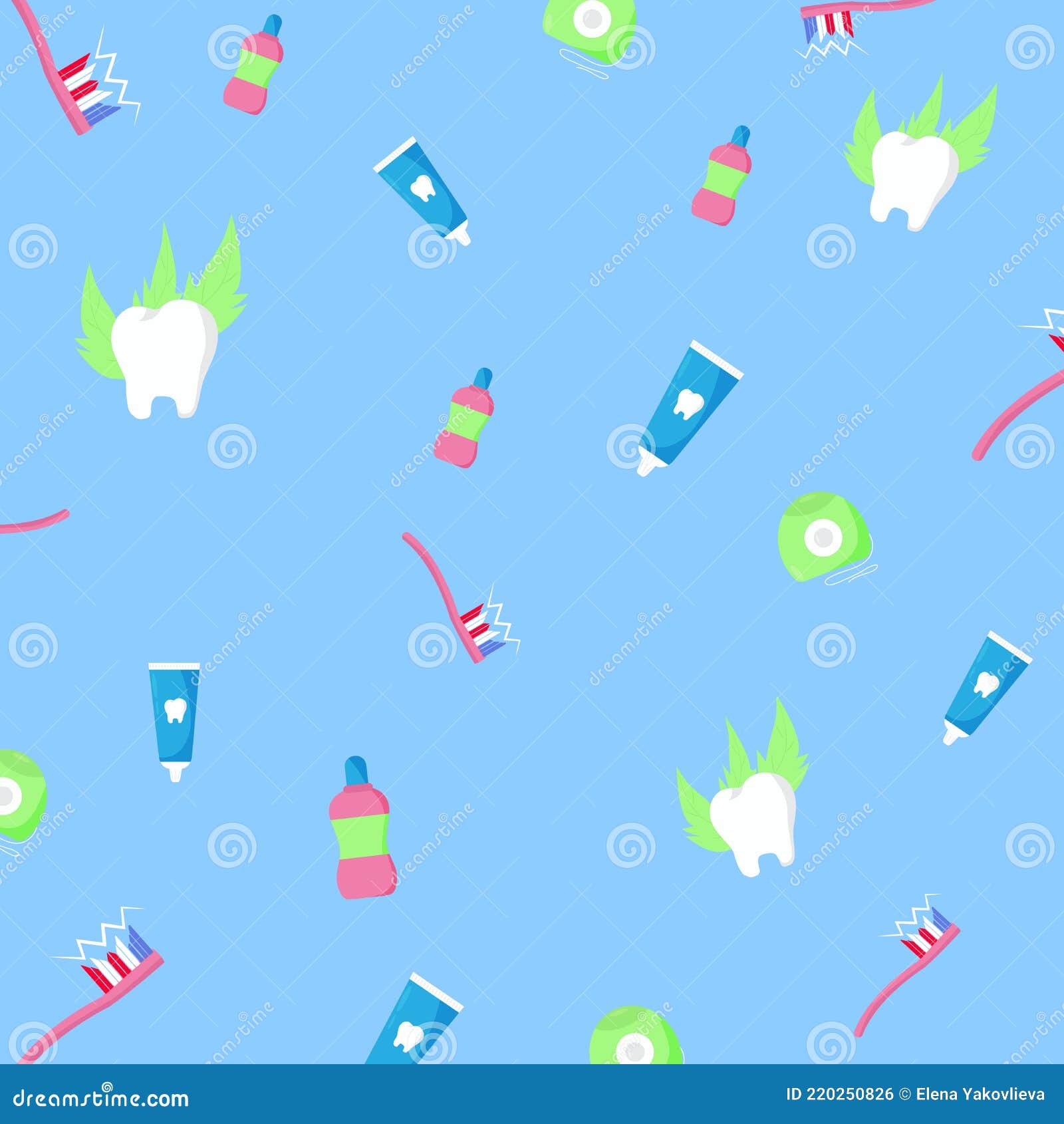 Teeth. Background For The Business Card. Background For Notes. Template ...