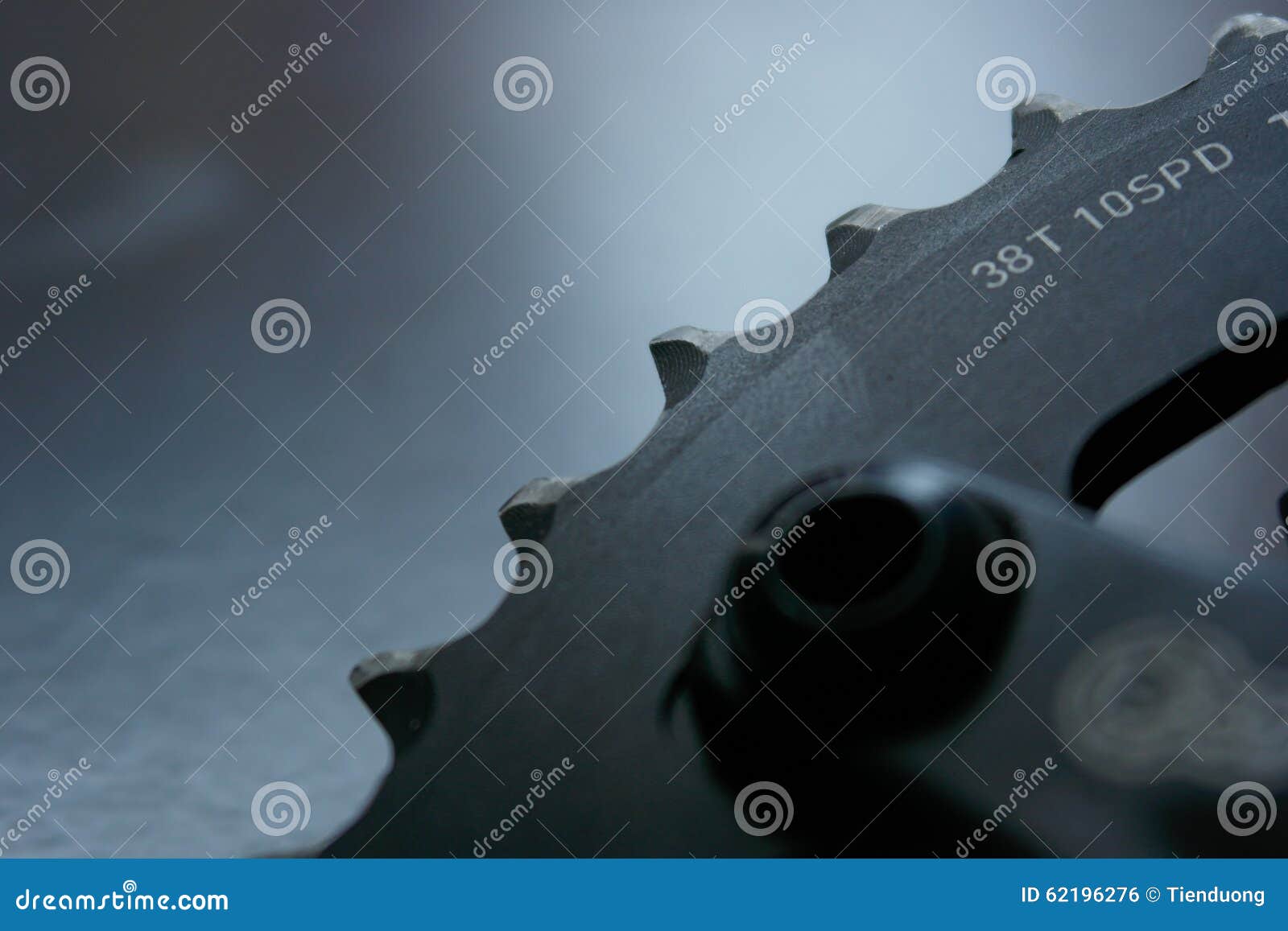 38 teeth bike chainring stock photo. Image of equipment - 62196276