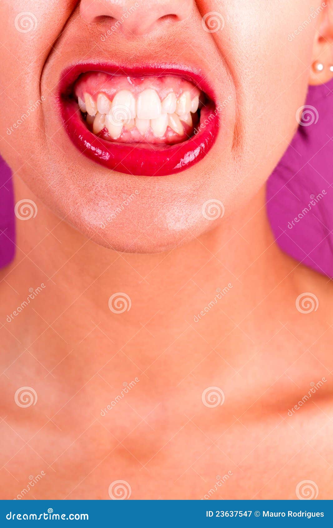 Teeth cringe stock image. Image of white, shiny, caucasian - 23637547