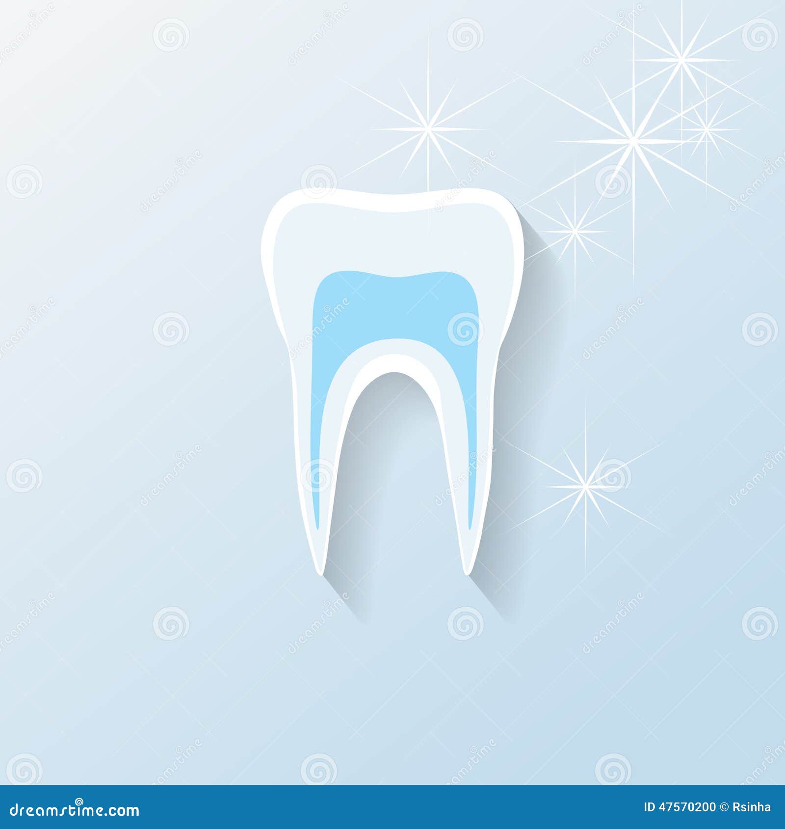 Teeth or Dental Illustration Stock Vector - Illustration of design ...