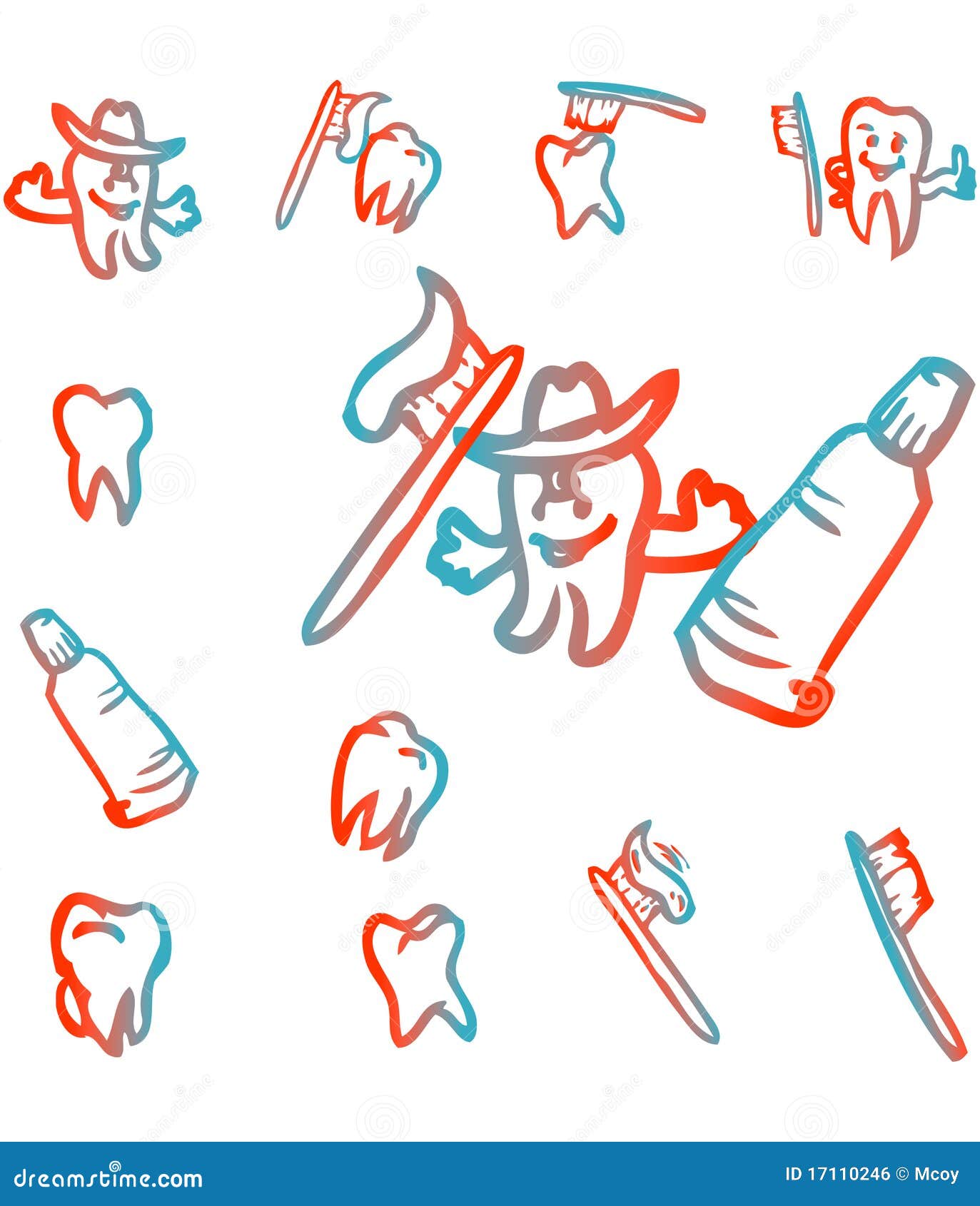 Teeth icons symbol stock illustration. Illustration of dental - 17110246