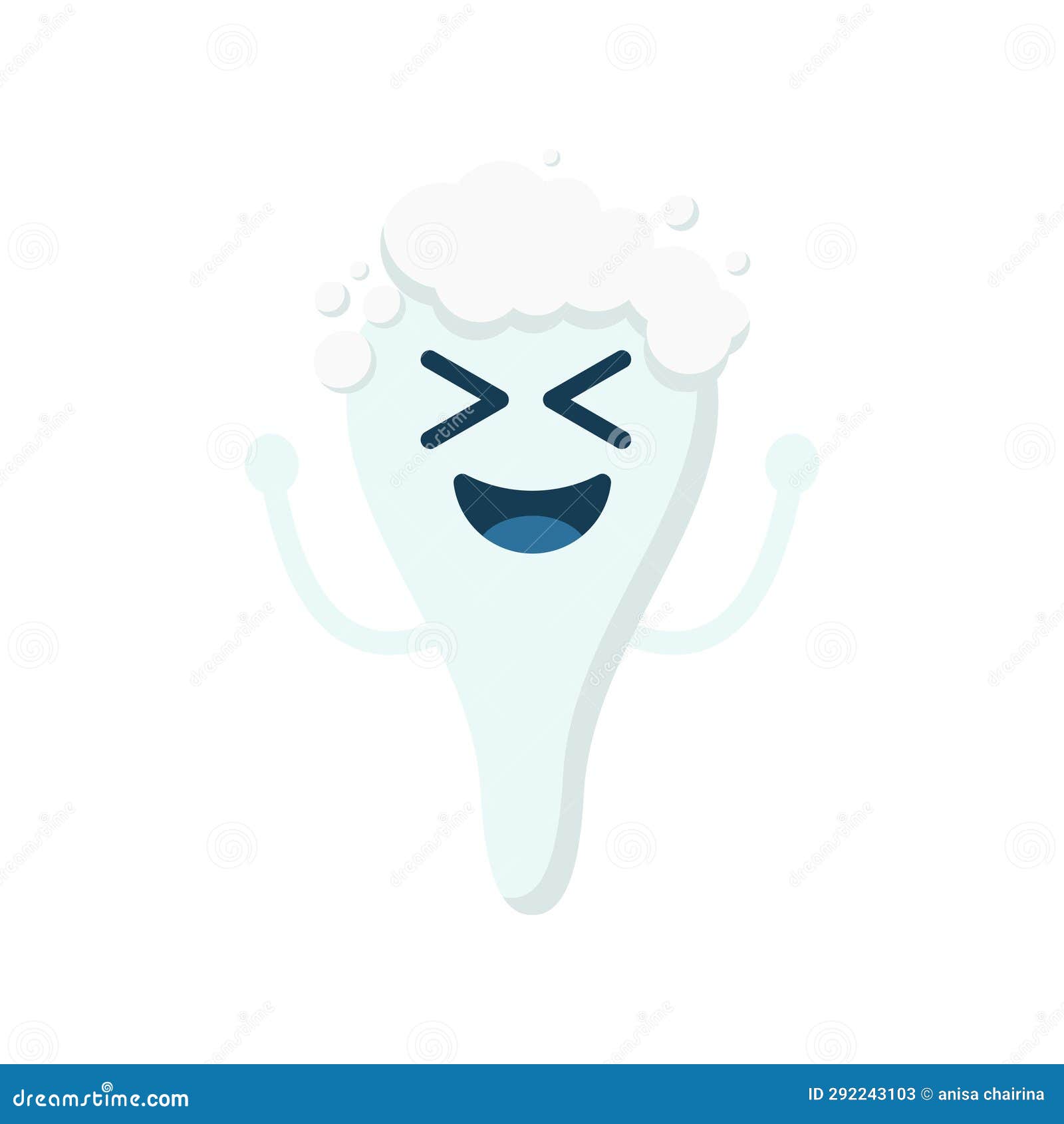 Teeth Mascot Element Vector Design Stock Illustration - Illustration of ...