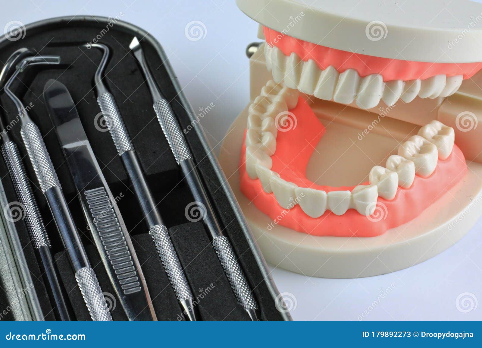 Dental Lab Equipment for a Dentist Stock Image - Image of cleaning ...