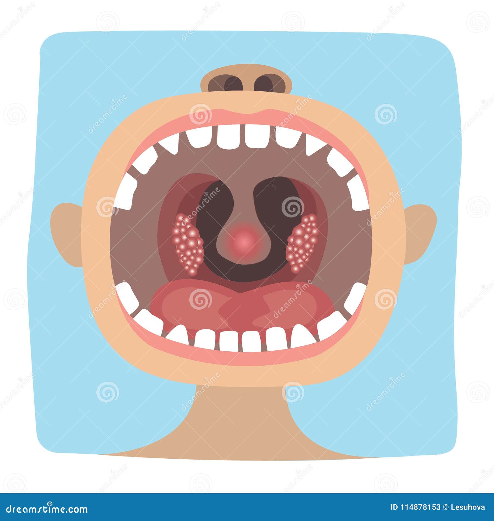 Uvula Cartoons, Illustrations & Vector Stock Images - 648 Pictures to ...