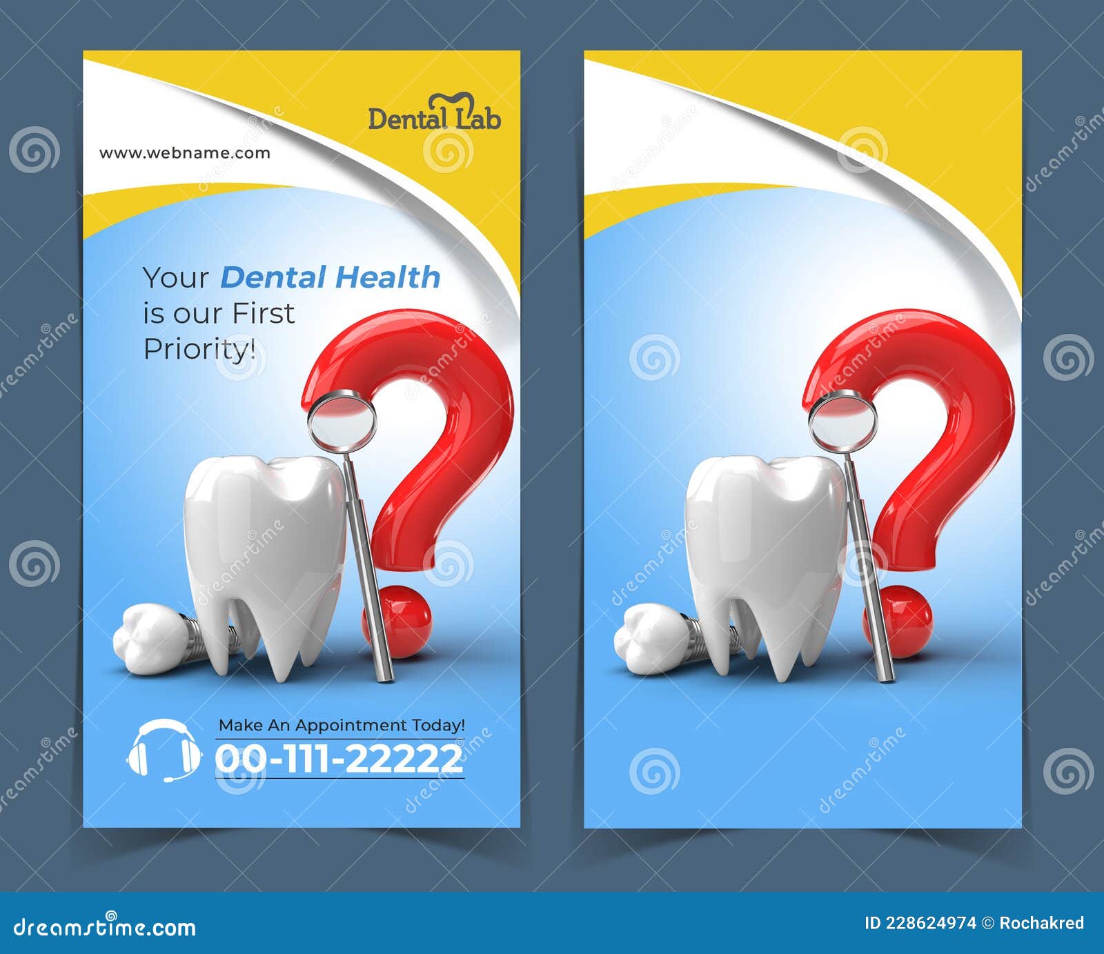 Teeth with Question Mark Dental Implants Surgery Concept Instagram ...