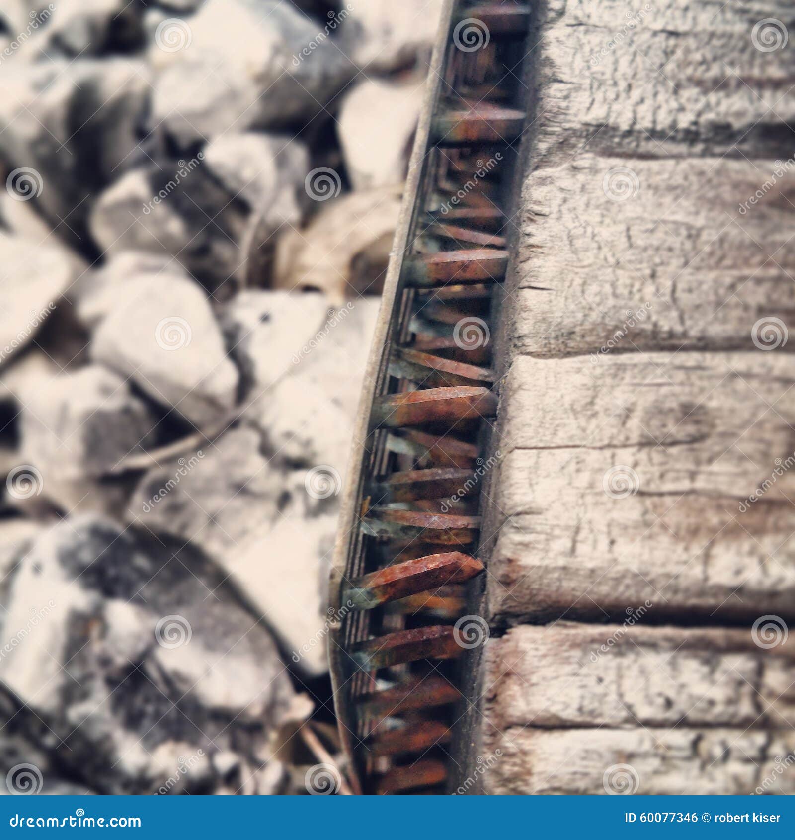 Teeth stock photo. Image of teeth, rusty, rail, track - 60077346