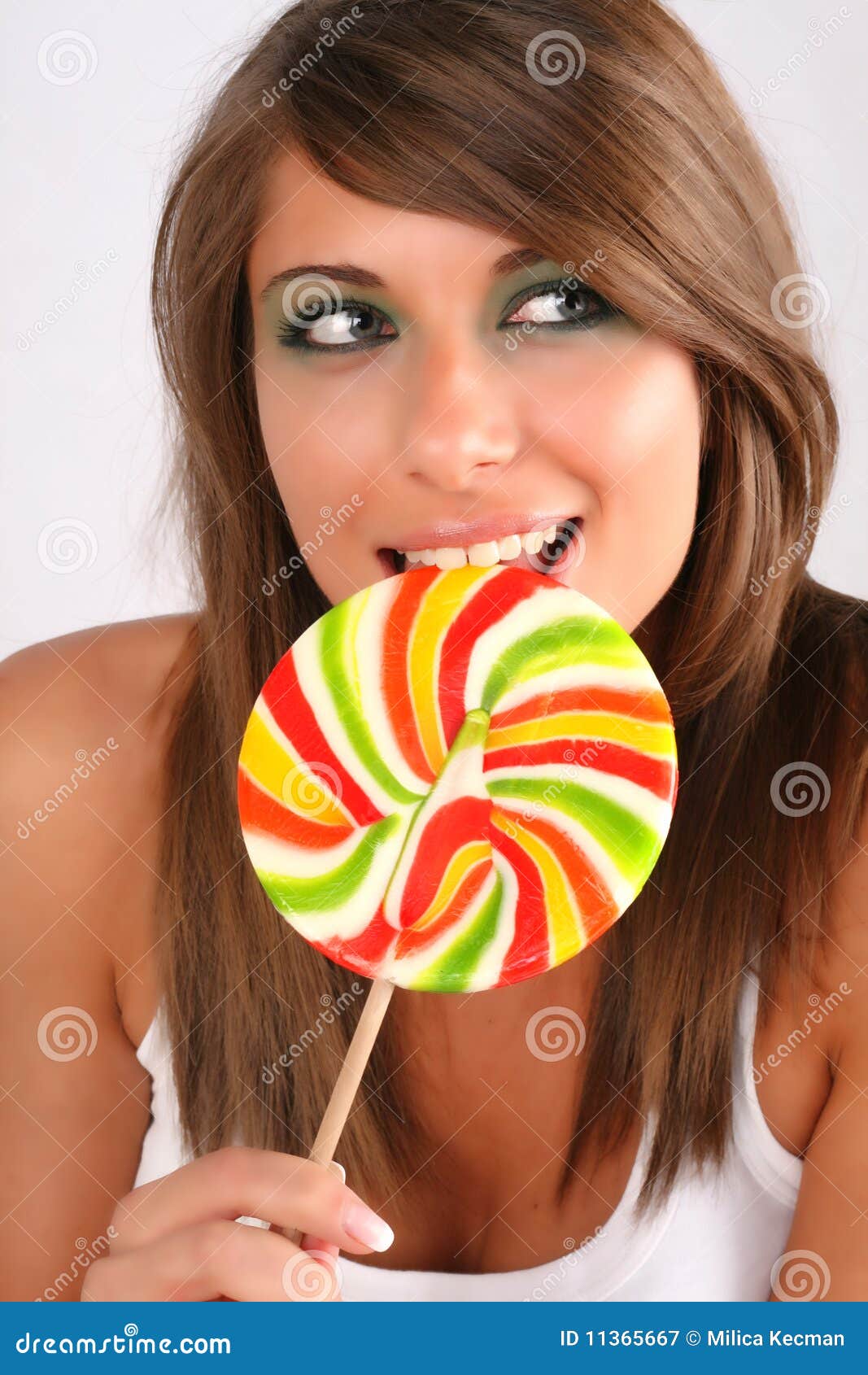Teeth and sweets stock image. Image of nice, lollipop - 11365667