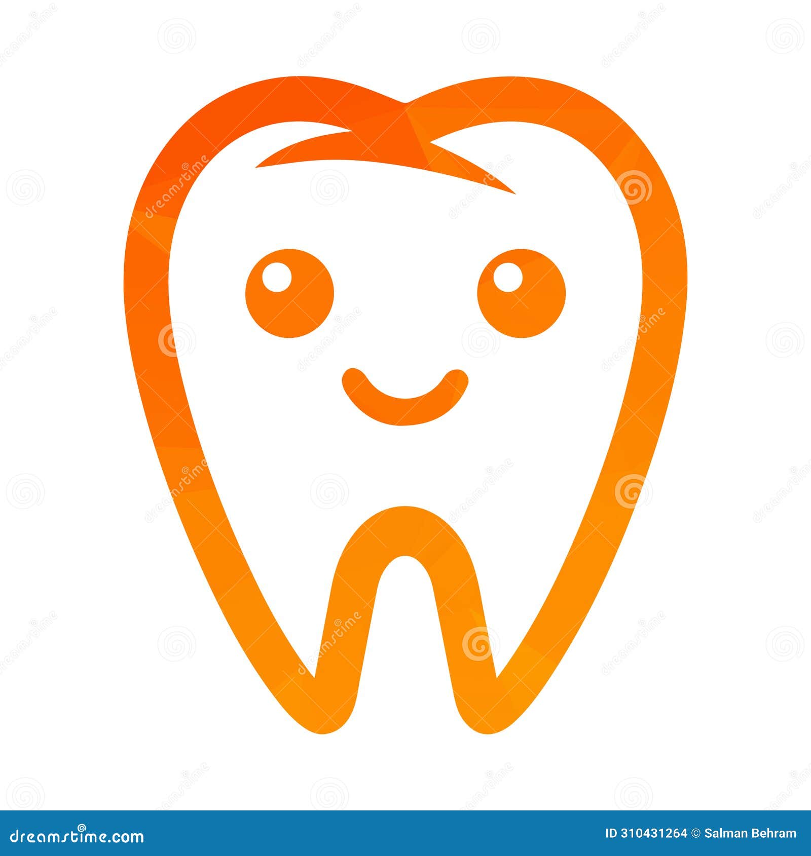 Teeth Tooth Logo Design Vector Illustration Stock Vector - Illustration ...