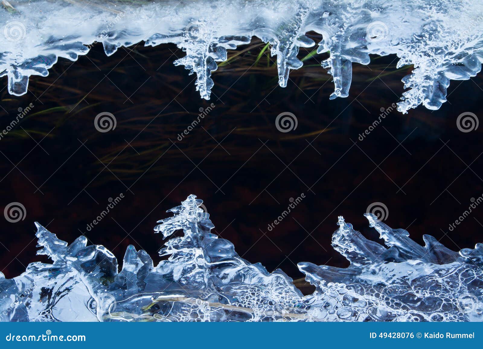 Teeth of winter stock photo. Image of cold, icicle, tooth - 49428076