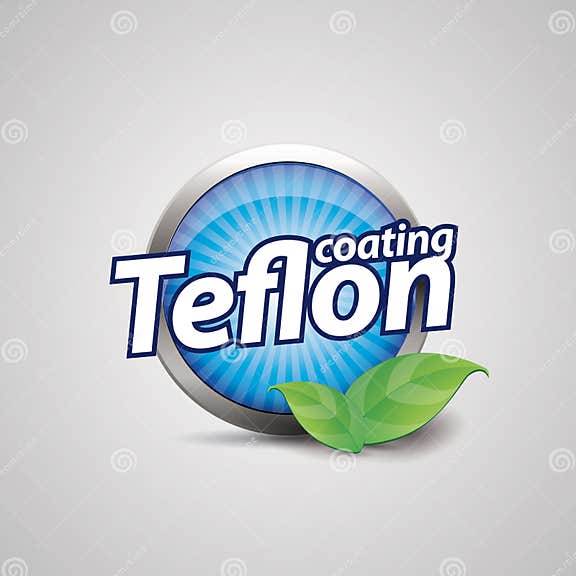 Teflon coating symbol stock illustration. Illustration of holding ...