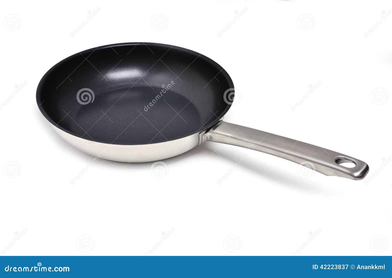 Teflon, Isolated On White Background. Frying Pan With A Non-stick ...