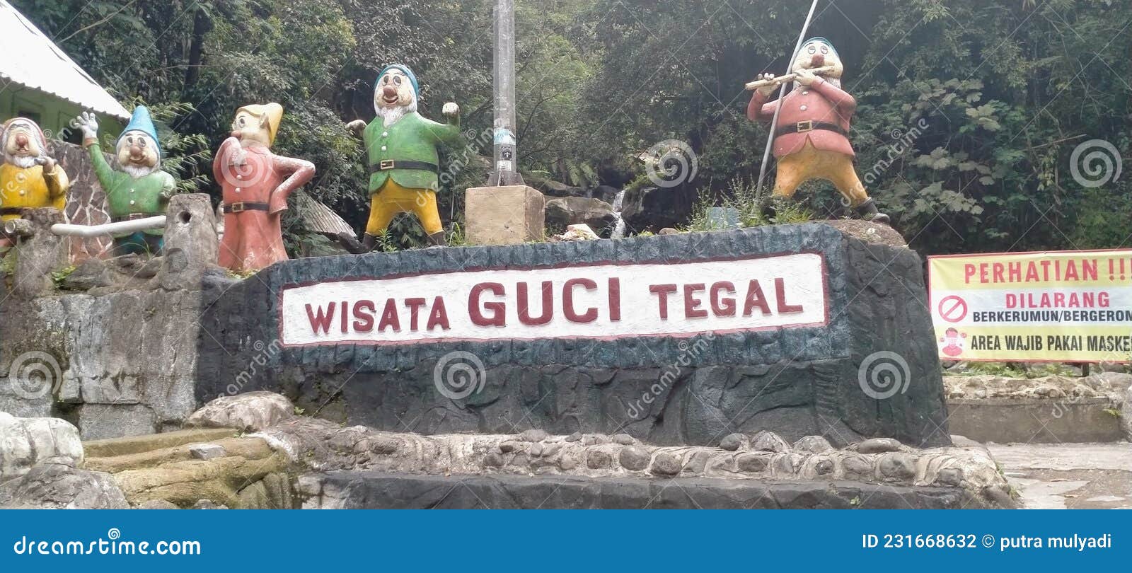 Tegal Jar Tour, Central Java, Indonesia, a Place for Warm Water Baths ...