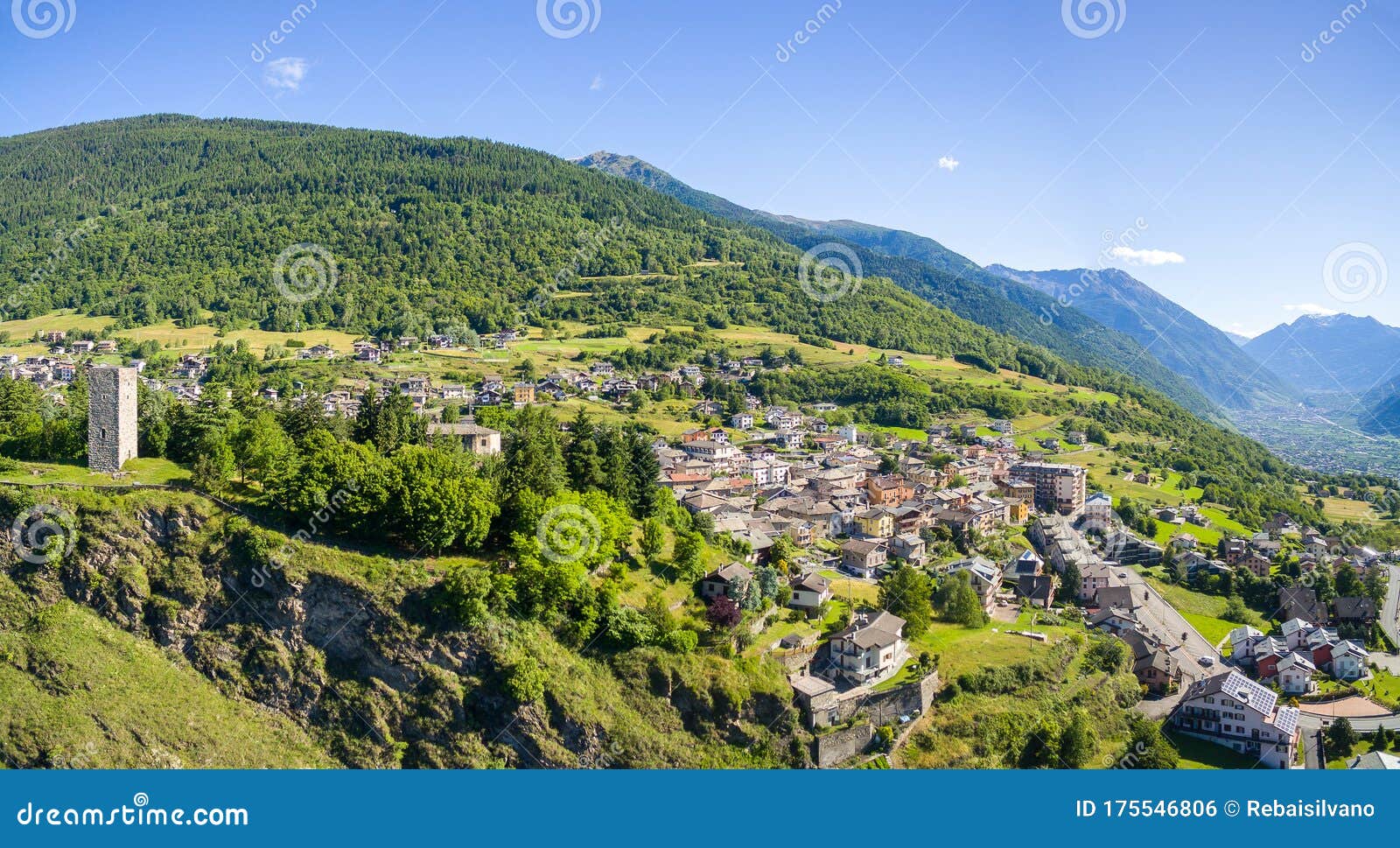 Teglio - Valtellina it stock photo. Image of alpine - 175546806