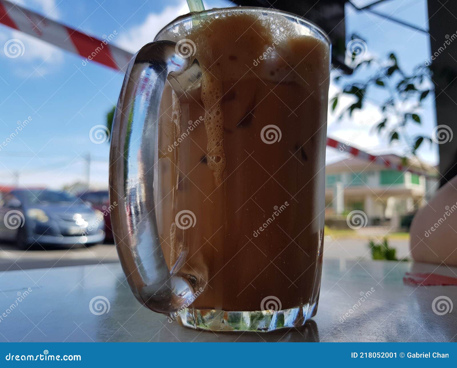 Teh C Ice in Malaysia stock image. Image of water, wine - 218052001