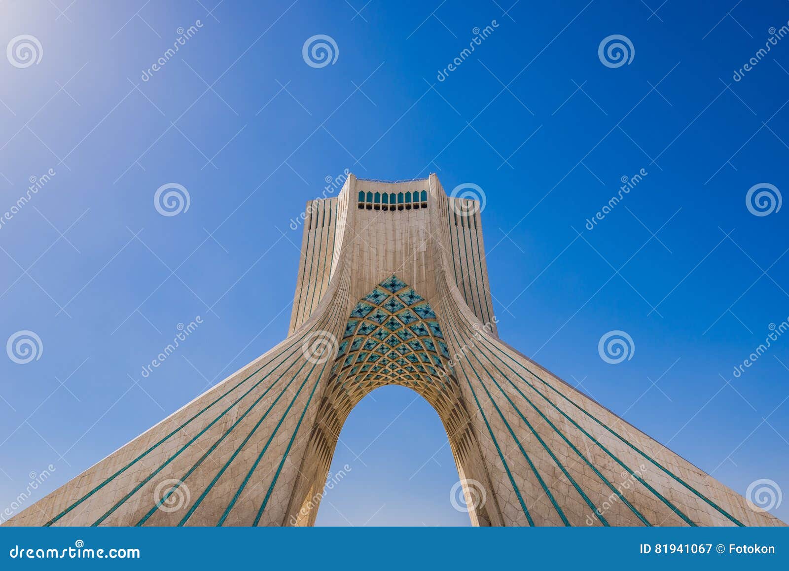 Tehran in Iran stock image. Image of symbol, republic - 81941067
