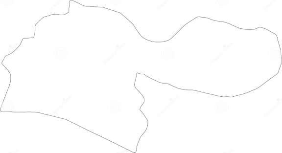 Tehran Iran outline map stock illustration. Illustration of region ...