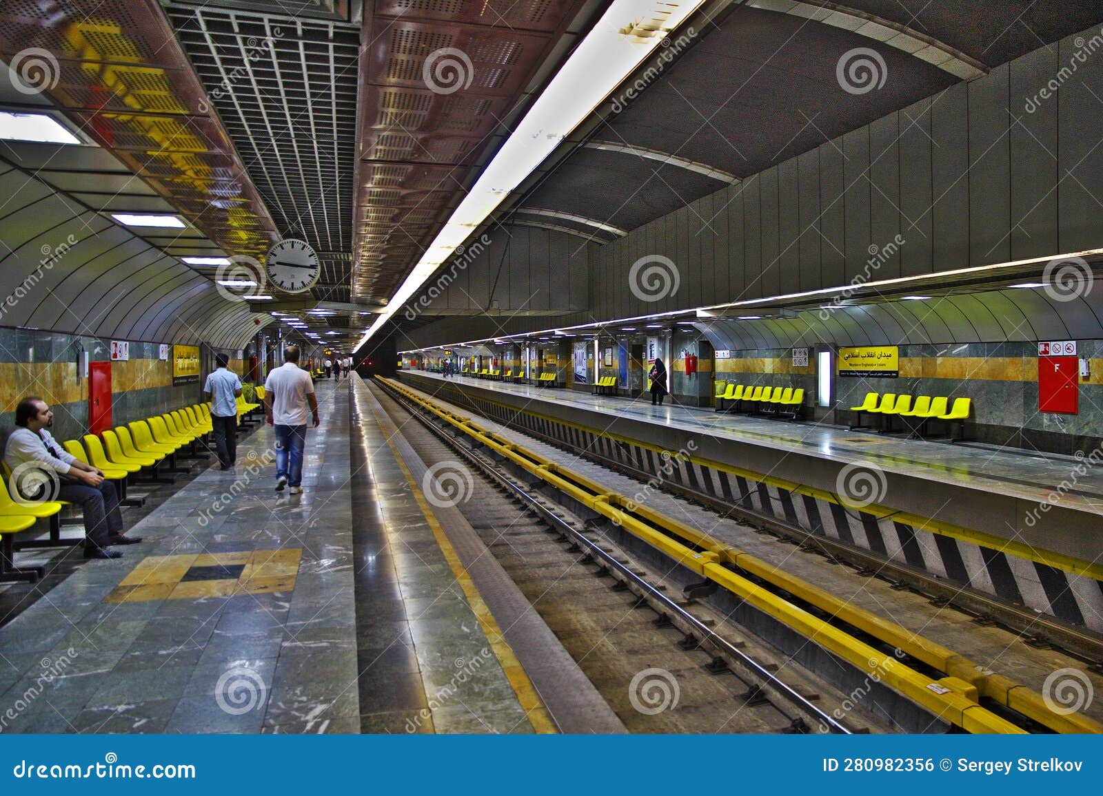 Tehran, Iran - 28 Sep 2012: Subway in Tehran City, Iran Editorial Photo ...