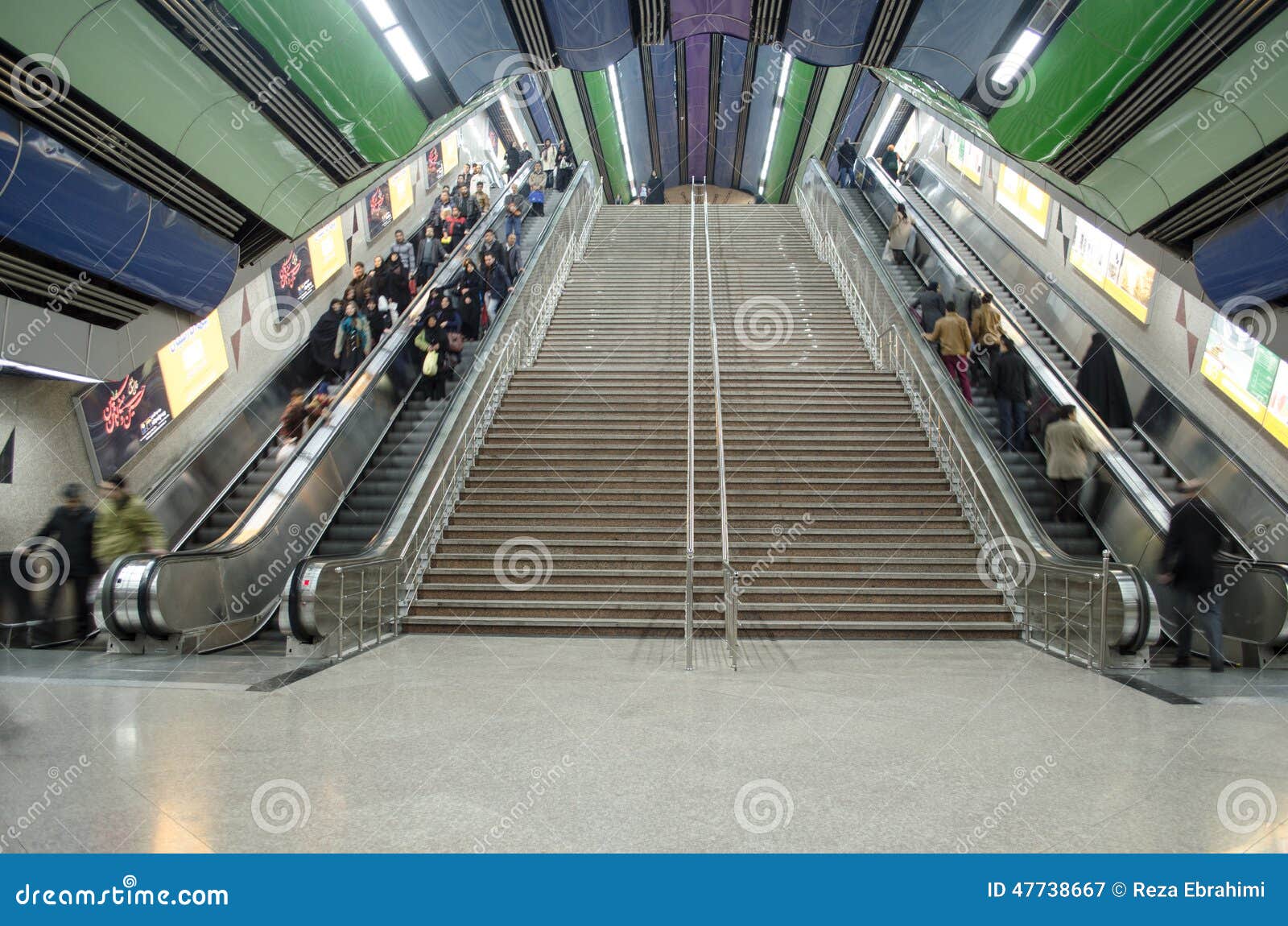 Tehran Metro Station editorial photography. Image of subway - 47738667