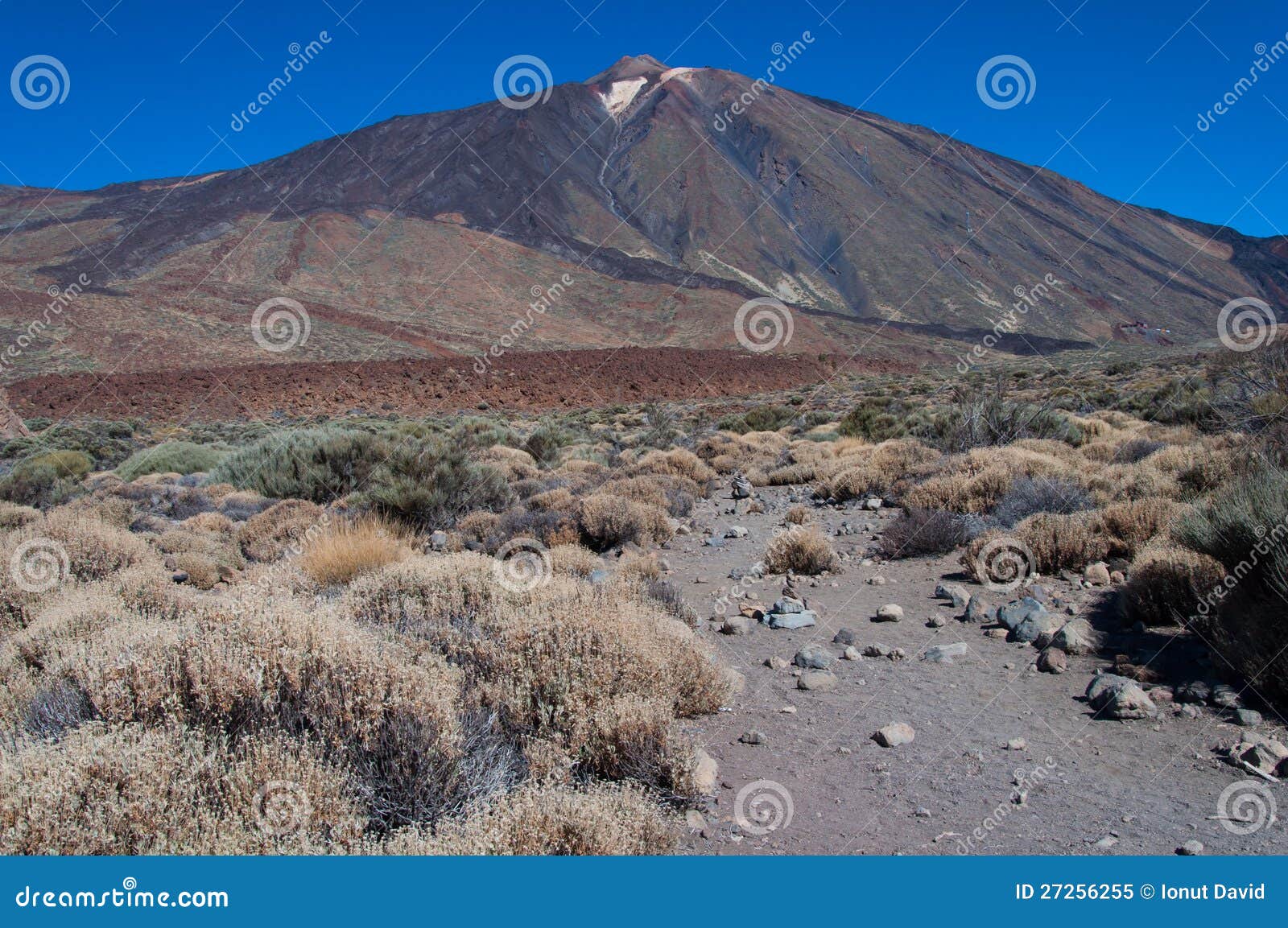 Teide national park stock image. Image of mount, color - 27256255