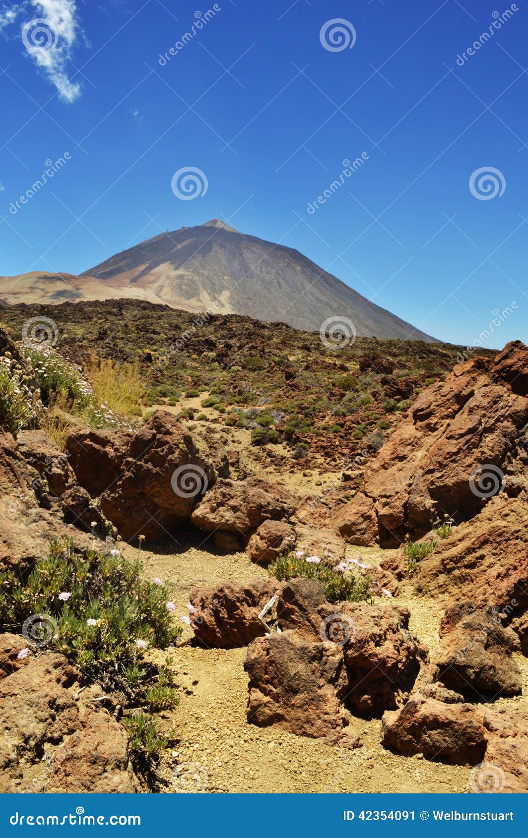 Teide rocks 2 stock image. Image of dramatic, high, colonial - 42354091
