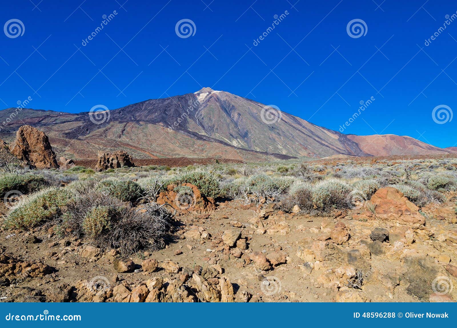 Teide on Tenerife stock photo. Image of anoxia, vulcano - 48596288