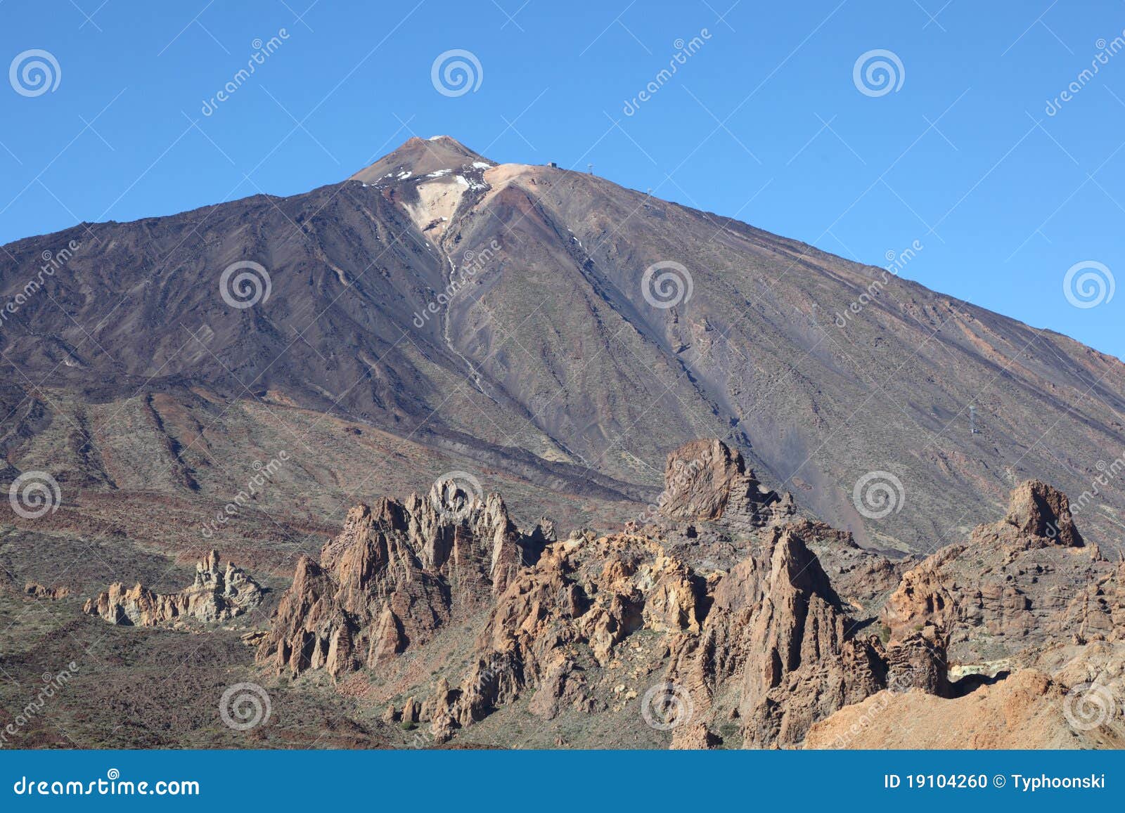 Teide volcano, Tenerife stock photo. Image of teneriffa - 19104260