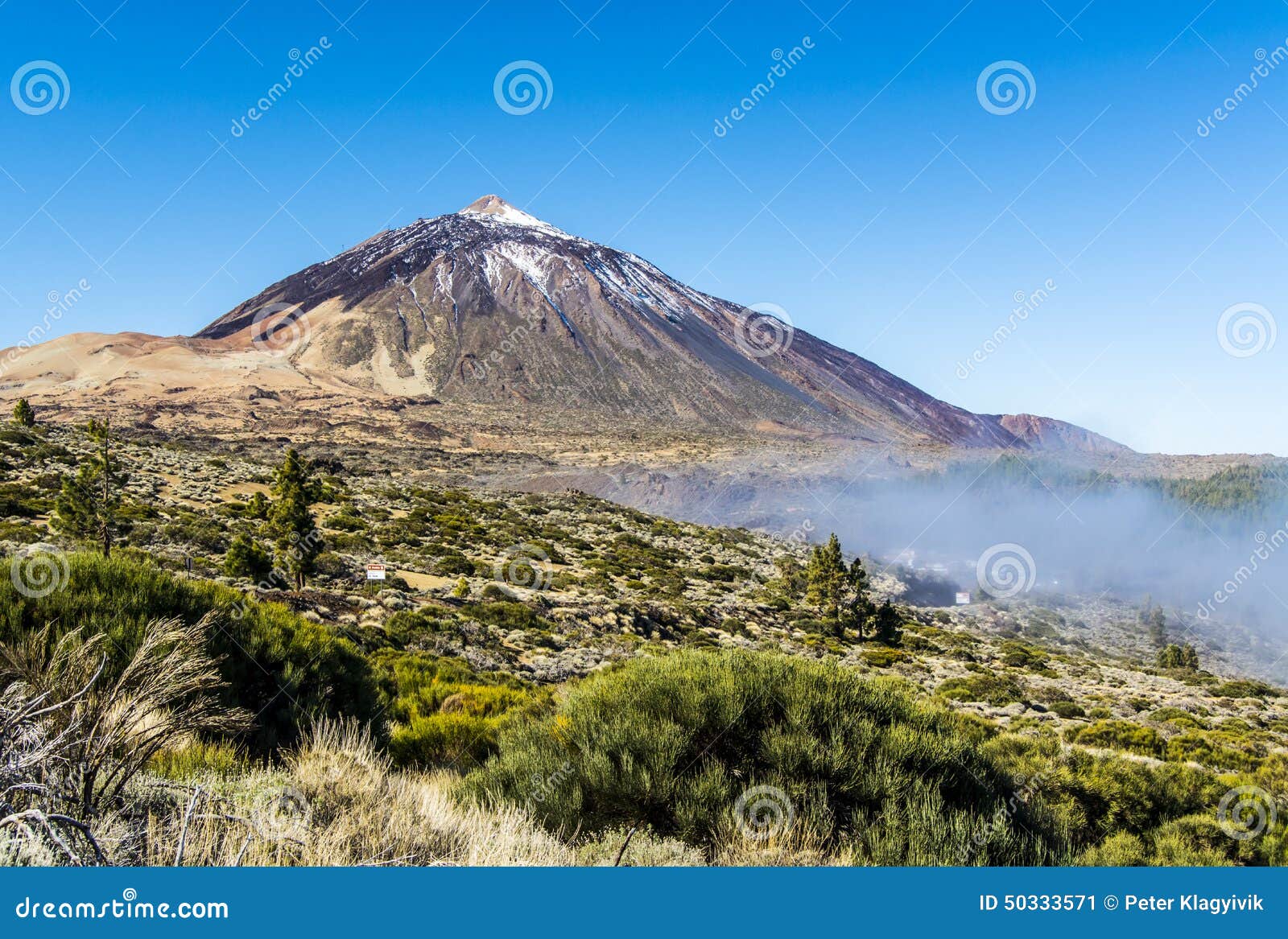 Teide volcano in Tenerife stock image. Image of tenerife - 50333571