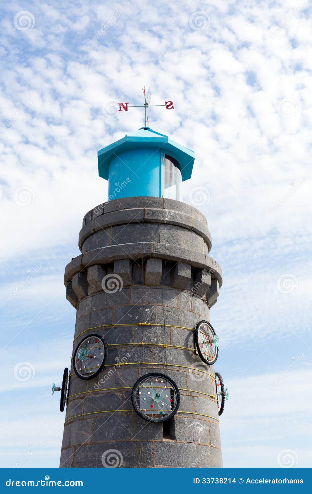 Teignmouth Lighthouse Devon Stock Photo - Image of rocks, resort: 33738214