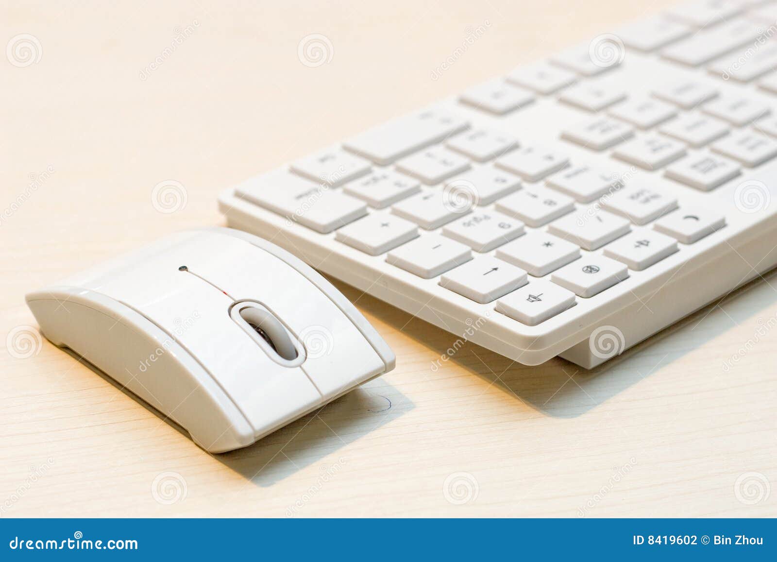 Teile Von Einem Personal-Computer: Maus, Tastatur Stockfoto - Bild von ...