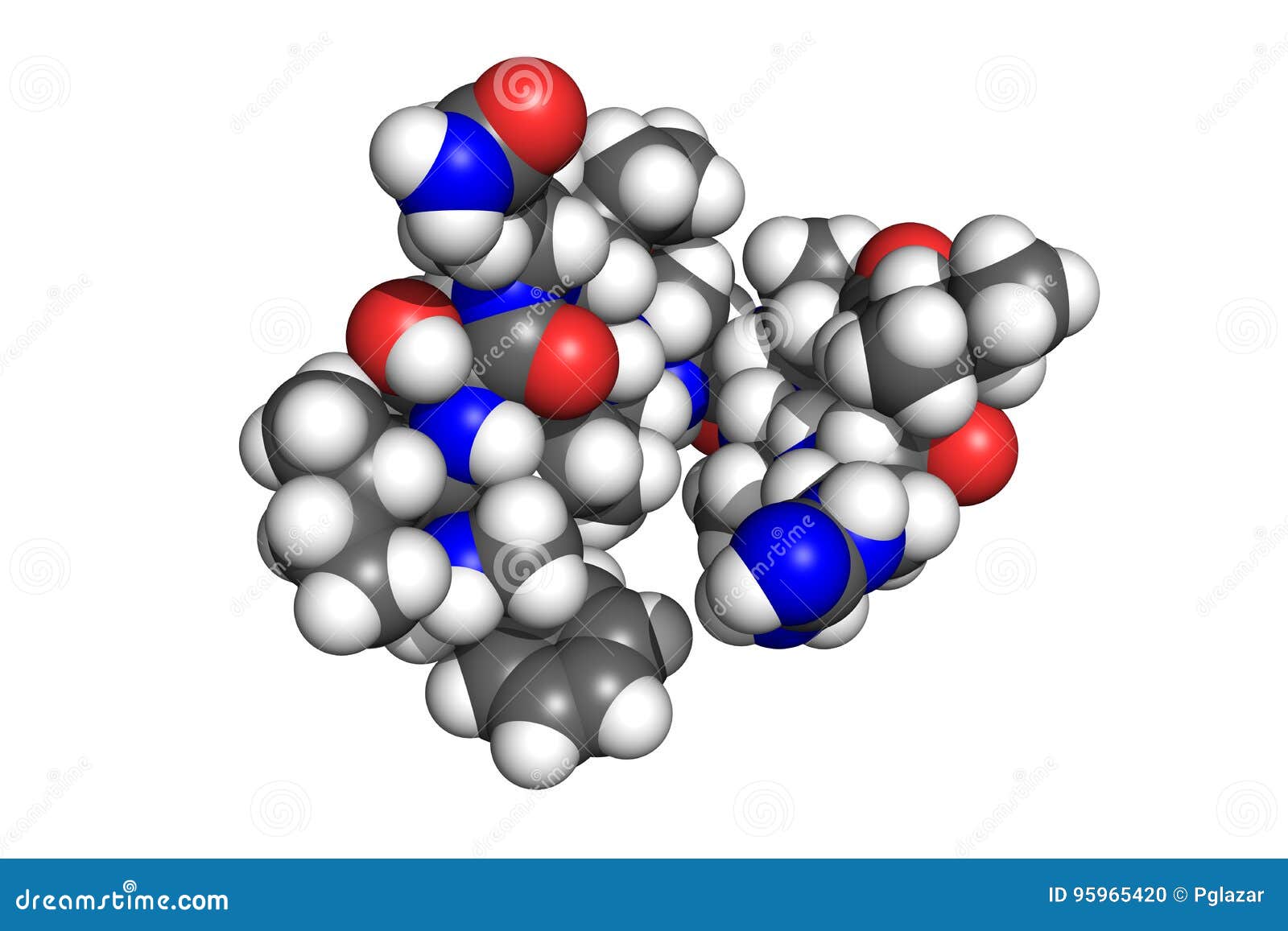 Teixobactin, Modelo De Compilación Stock de ilustración - Ilustración ...