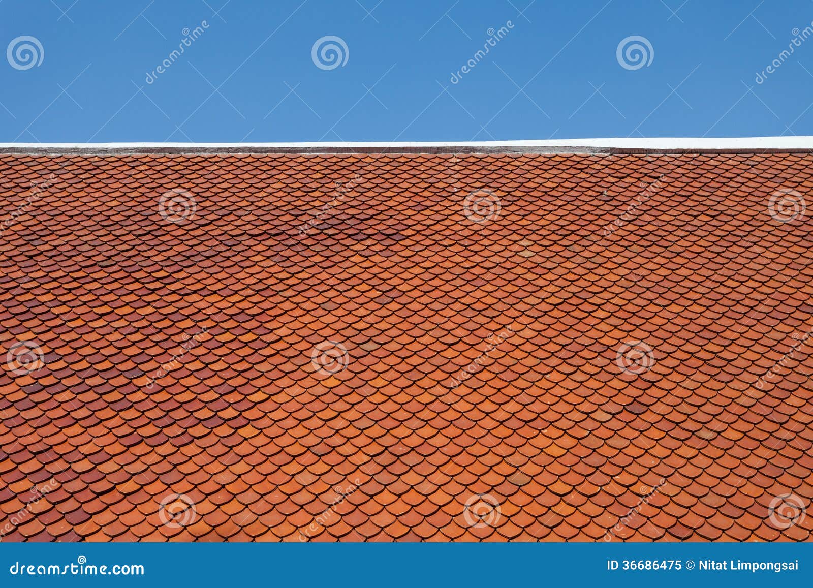 Teja de techumbre imagen de archivo. Imagen de exterior - 36686475