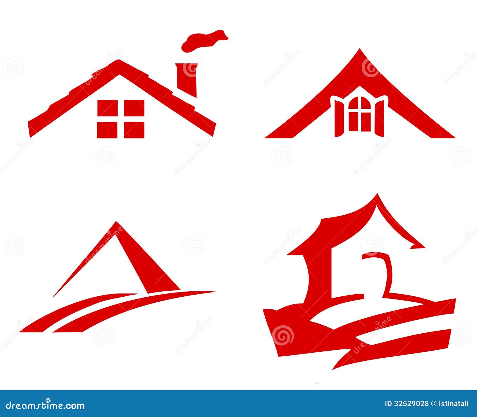 Tejado Con Vector De La Ventana Ilustración del Vector - Ilustración de ...