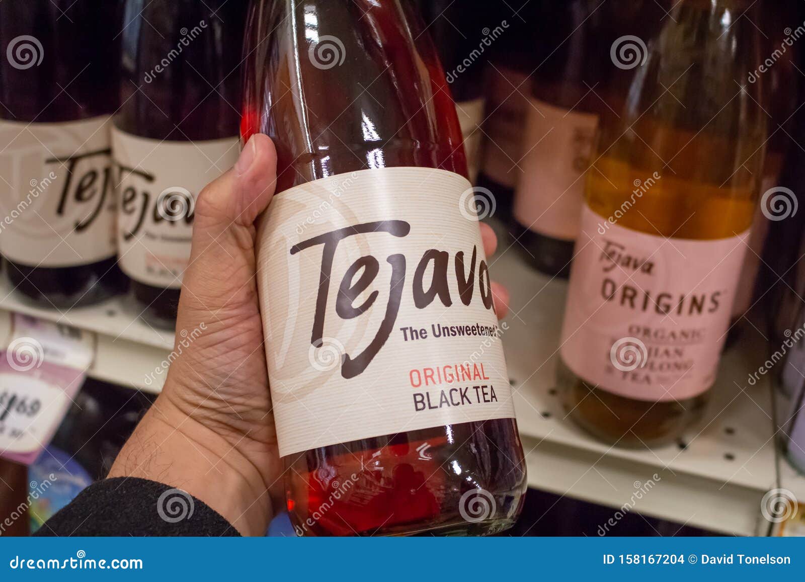 Tejava at the store editorial stock image. Image of pure - 158167204