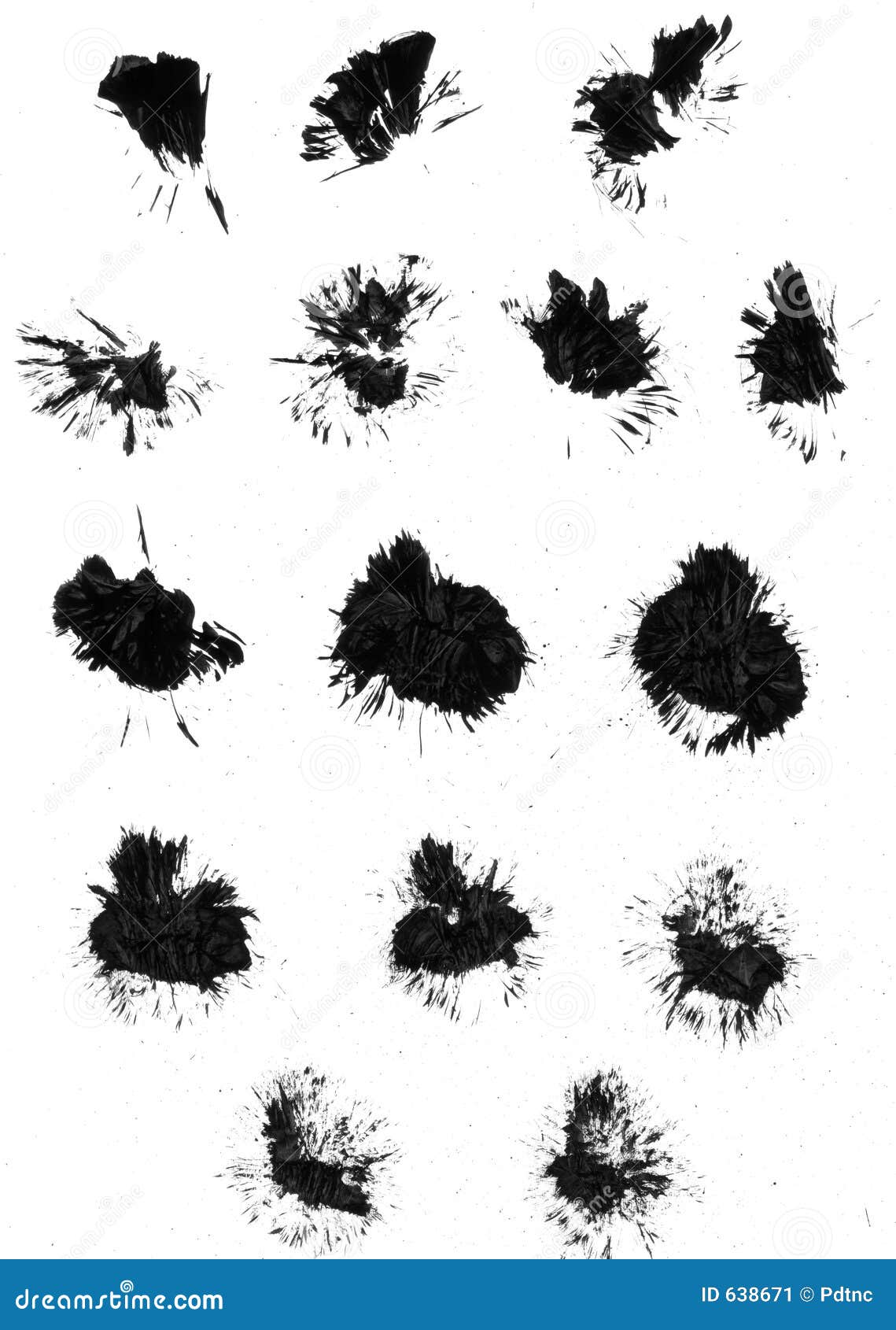 Teken-Maakt Van De Borstel Van De Verf Stock Illustratie - Illustration ...