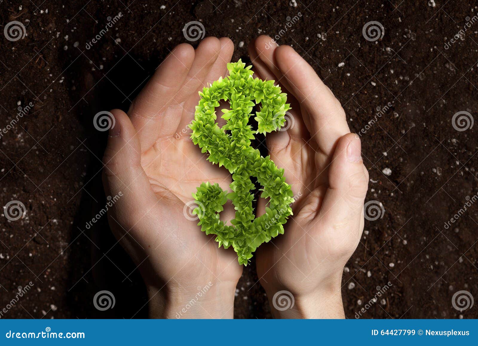 Teken Van Het Eco Het Groene Geld Stock Afbeelding - Image of bank ...