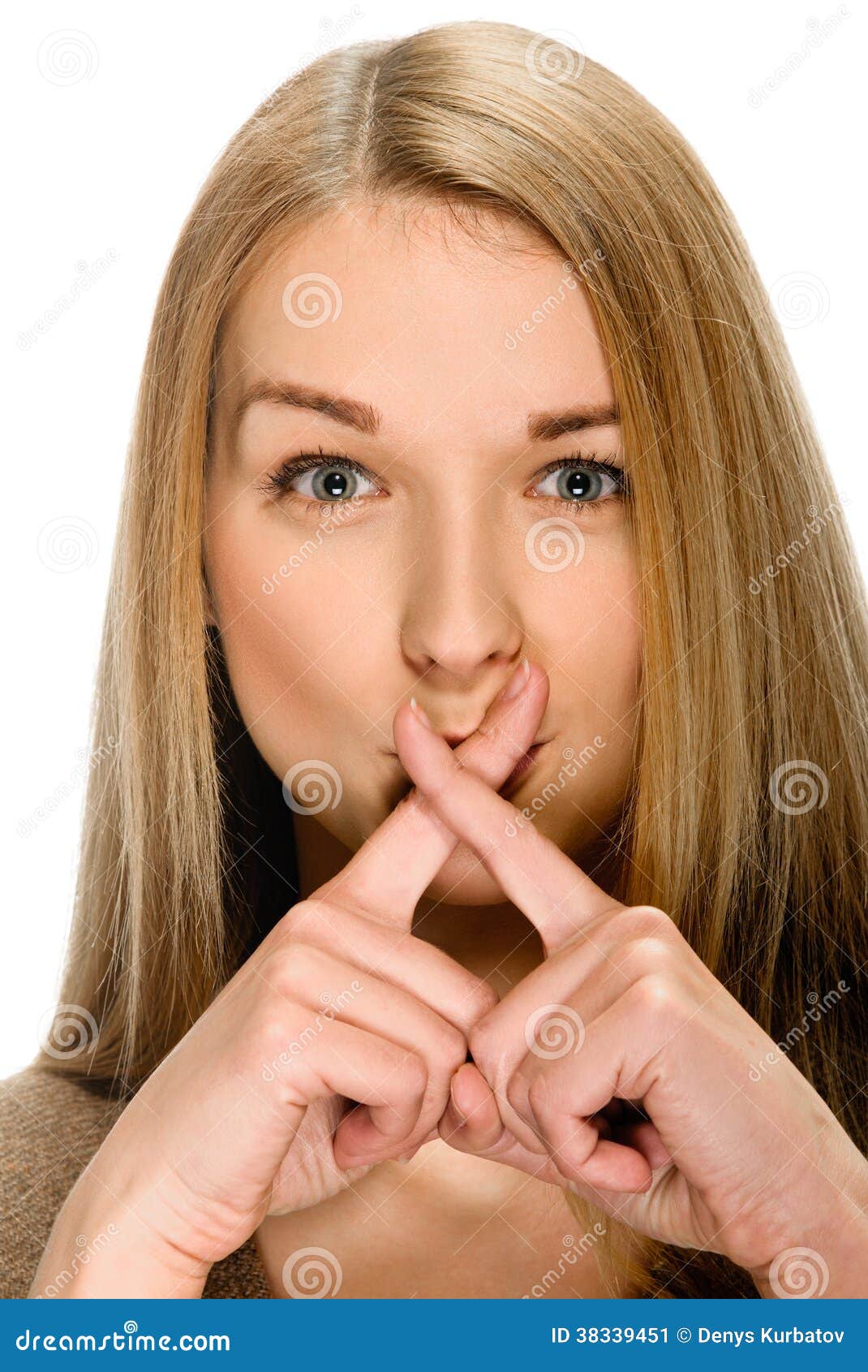 Teken van stilte stock afbeelding. Image of leuk, begrip - 38339451