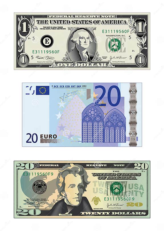 Tekeningen van geld vector illustratie. Illustration of munt - 11326499