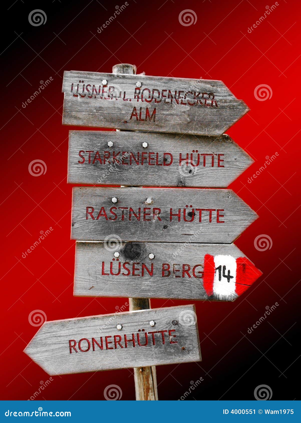 Tekens Die Op Richting Wijzen Stock Afbeelding - Image of richtingen ...