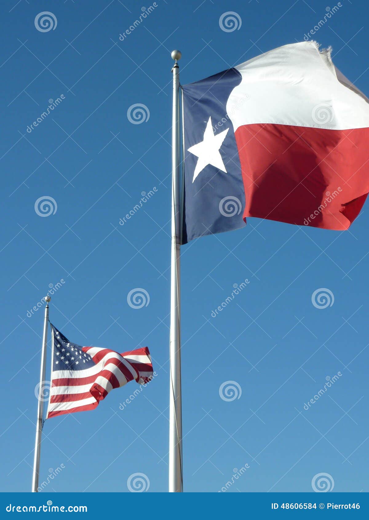 Teksas I Stany Zjednoczone Flaga Zdjęcie Stock - Obraz złożonej z duma ...