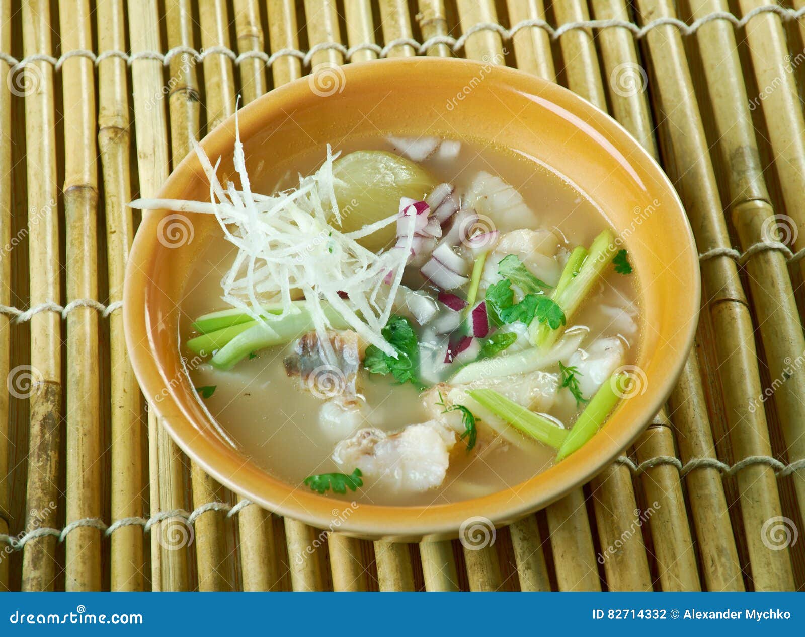 Tekwan stock photo. Image of prawn, lime, food, cuisine - 82714332