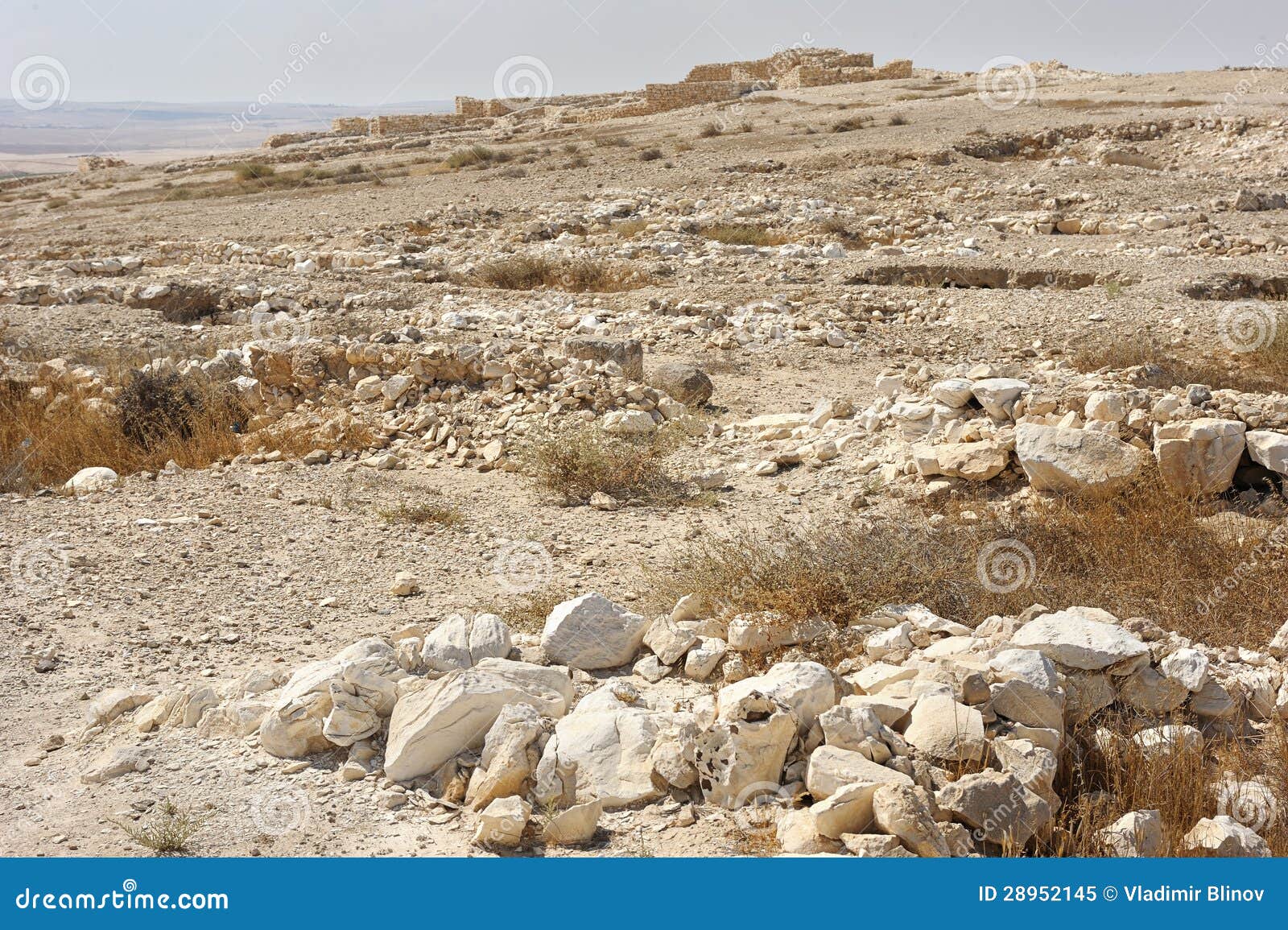 Tel Arad stock image. Image of antique, stones, ancient - 28952145