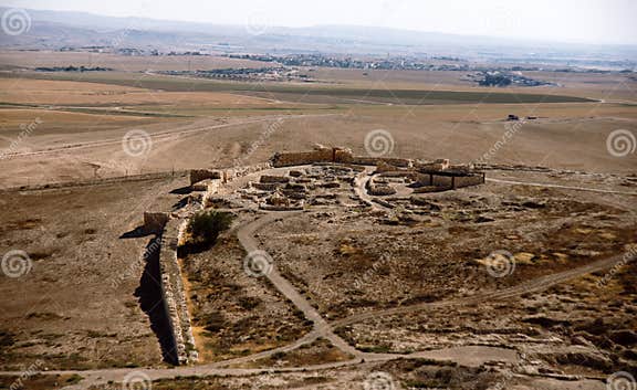 Tel arad national park stock image. Image of history - 19909515