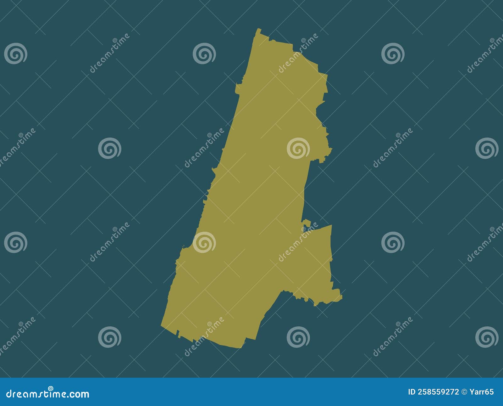 Tel Aviv, Israel. Solid. No Legend Stock Illustration - Illustration of ...