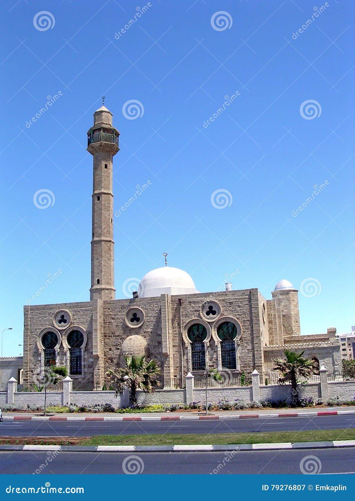 Tel Aviv Hasan-bey Mosque stock image. Image of mosque - 79276807
