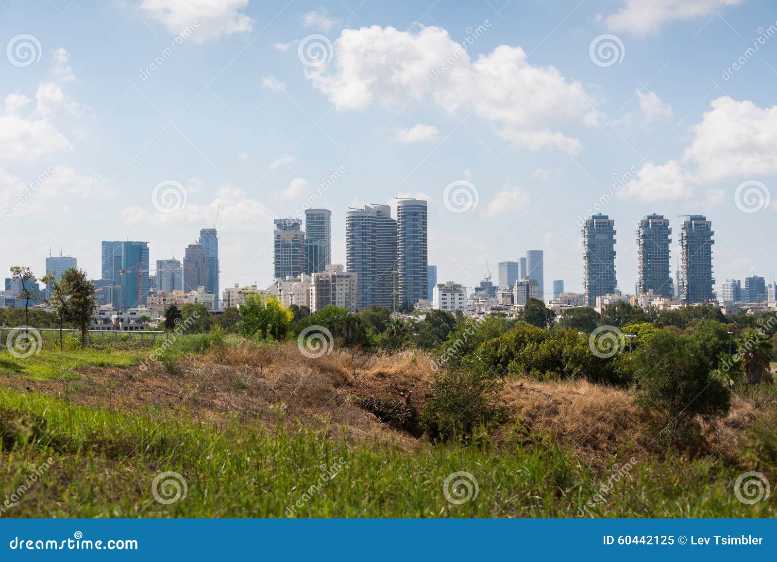 Tel Aviv View from Eretz Israel Museum Stock Image - Image of landscape ...